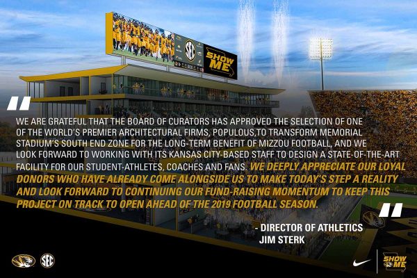 Architect approval received for Mizzou's Memorial Stadium - South ...