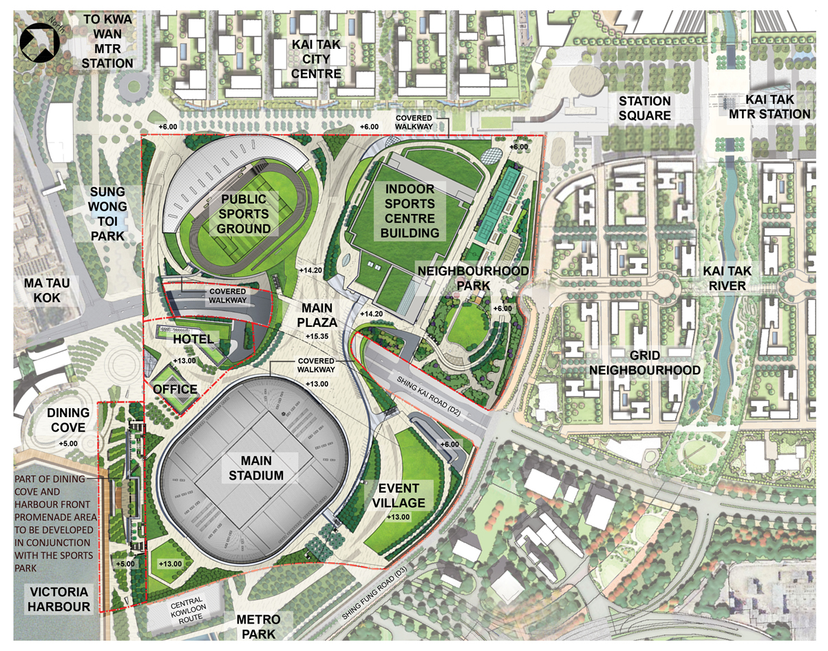 Deadline for the prequalification of tenderers for Kai Tak Sports Park ...