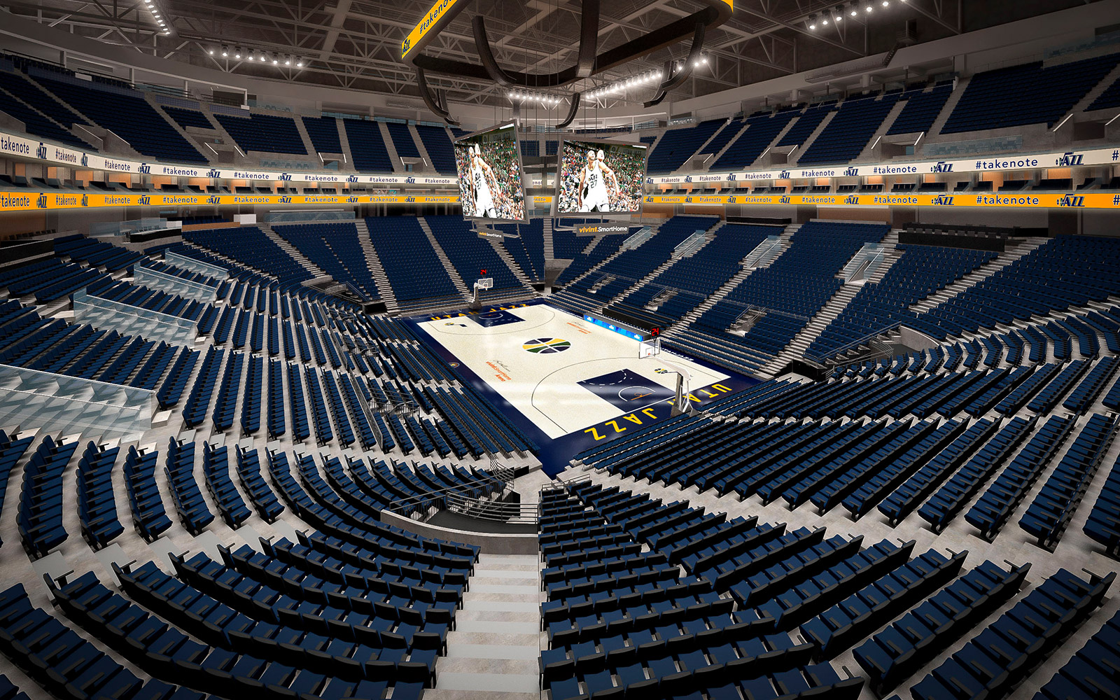Vivint Smart Home Arena re-opens after extensive renovation - Sports ...