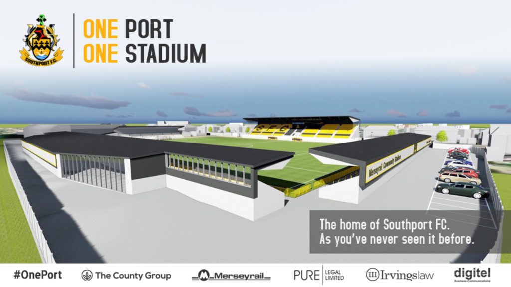 Southport FC presents their 'One Port One Stadium' vision - Sports ...