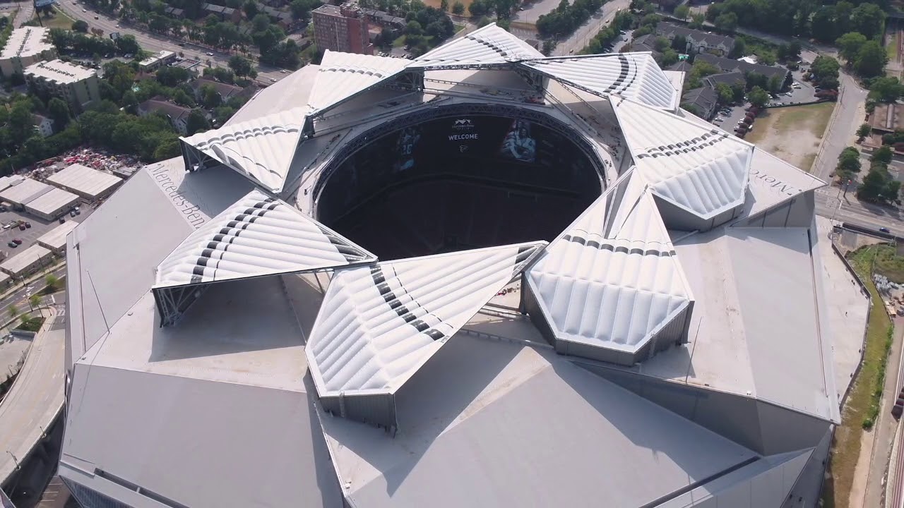 Check out the brand new Mercedes-Benz Stadium - Sports Venue Business (SVB)