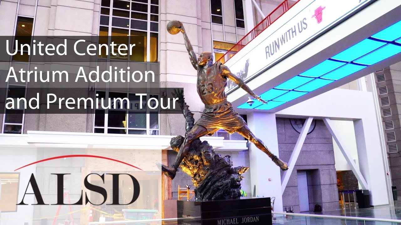 United Center atrium addition and premium tour by ALSD - Sports Venue ...