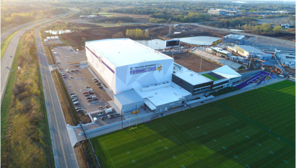 NFL Minnesota Vikings celebrate official ribbon cutting for TCO ...