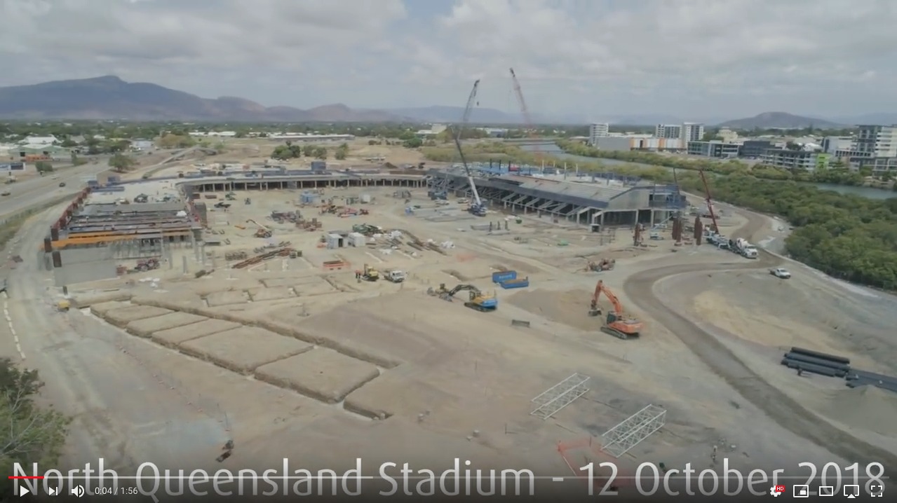North Queensland Stadium: An aerial update - Sports Venue Business (SVB)