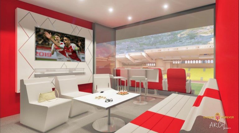 AS Monaco unveil Legends Skyboxes at stadium Louis II - Sports Venue ...