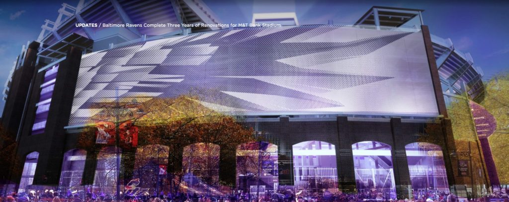 Baltimore Ravens complete three years of renovations for M&T Bank ...