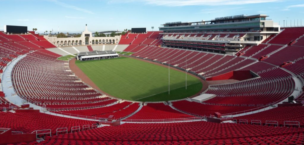 Los Angeles Coliseum reveals monumental renovation - Sports Venue ...