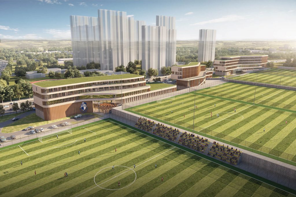 AFL Architects reveal winning design for Dalian Yifang FC’s new ...