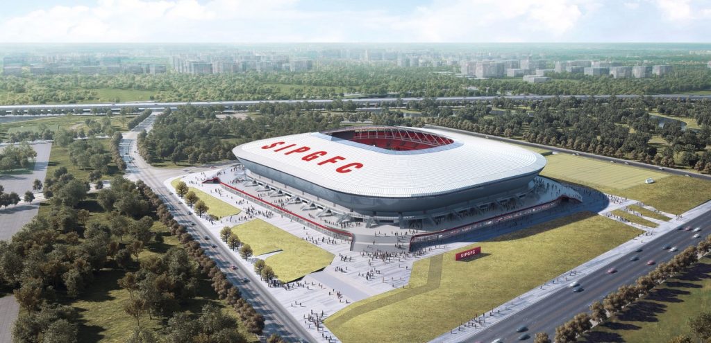 Guangzhou Evergrande start work on 100,000-capacity stadium - Sports ...
