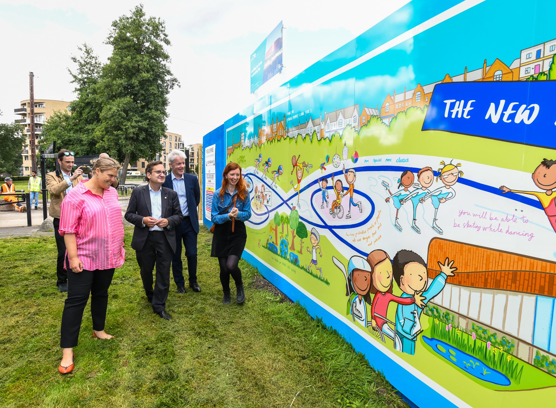 Construction underway on new £30m twin rink Lee Valley Ice Centre ...