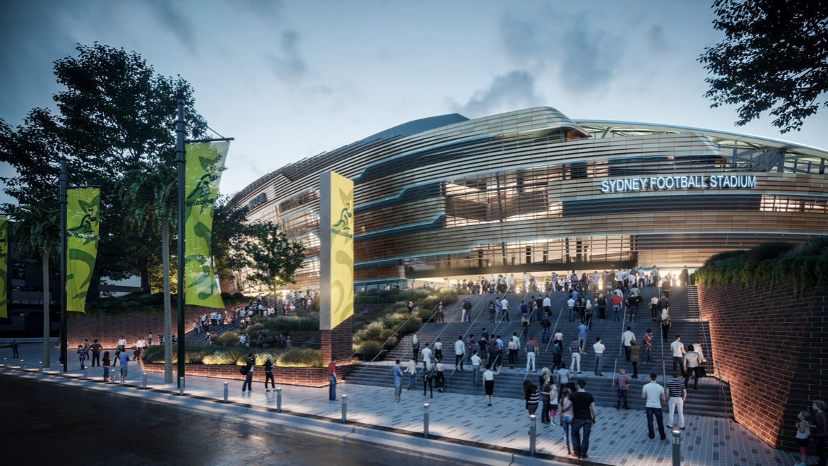 First seats installed at new Sydney Football Stadium - Sports Venue ...