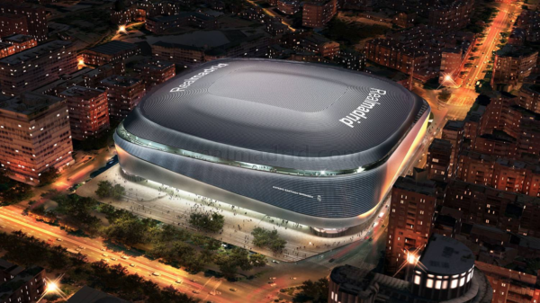Santiago Bernabéu of the 21st century: The impressive pitch removal and ...