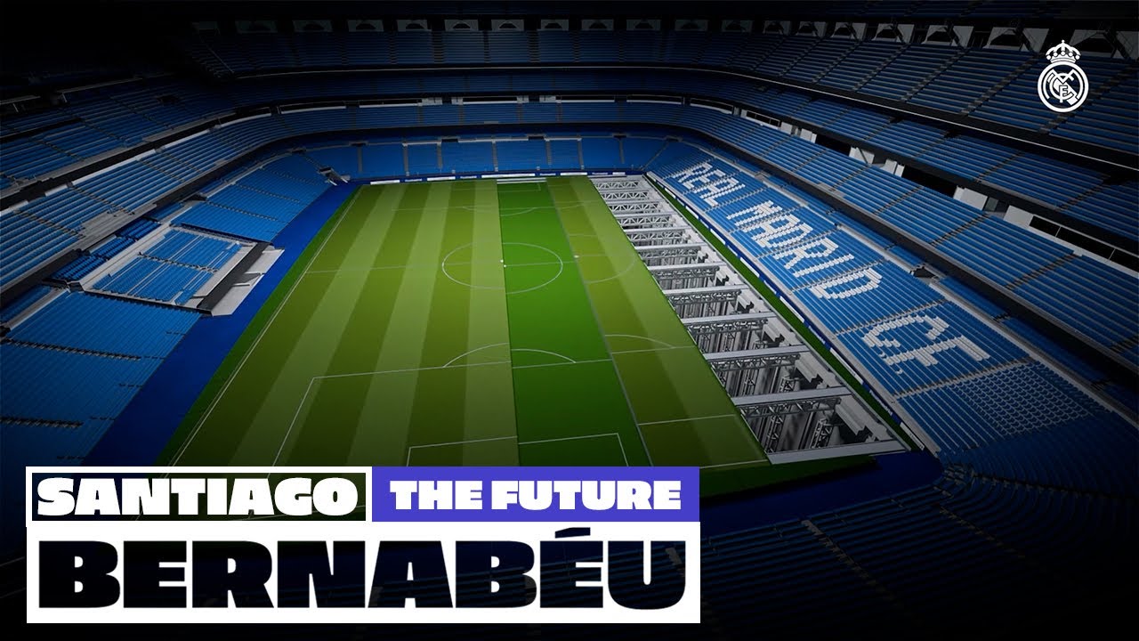 Santiago Bernabéu of the 21st century: The impressive pitch removal and ...