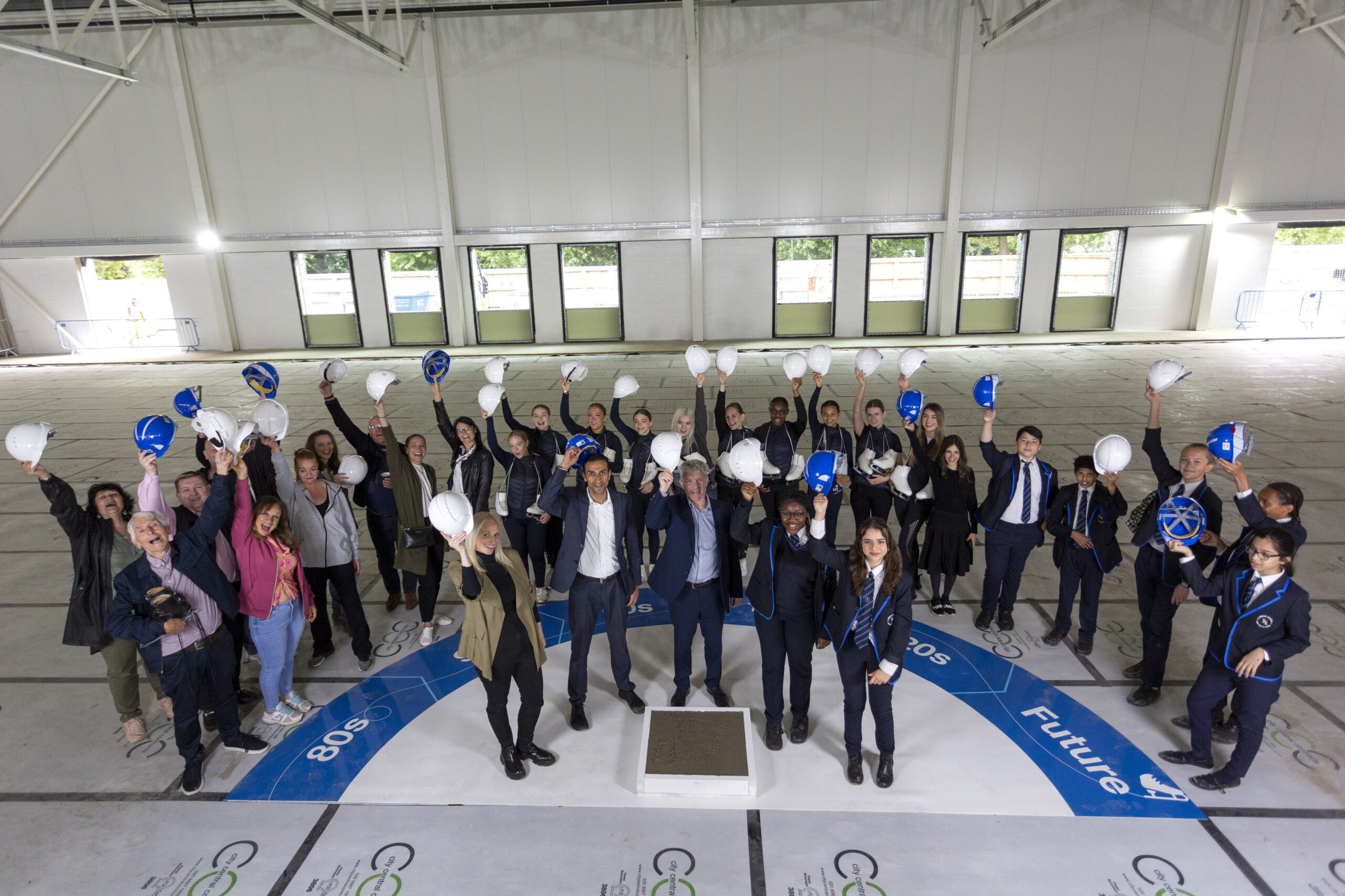 Topping out marks key milestone for stunning new regional ice centre ...