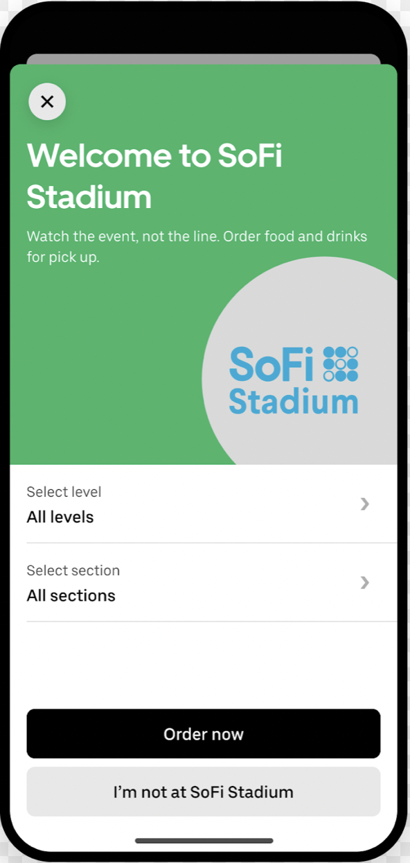 SoFi Stadium and Uber Eats partner to bring Order-Ahead Food Service to ...