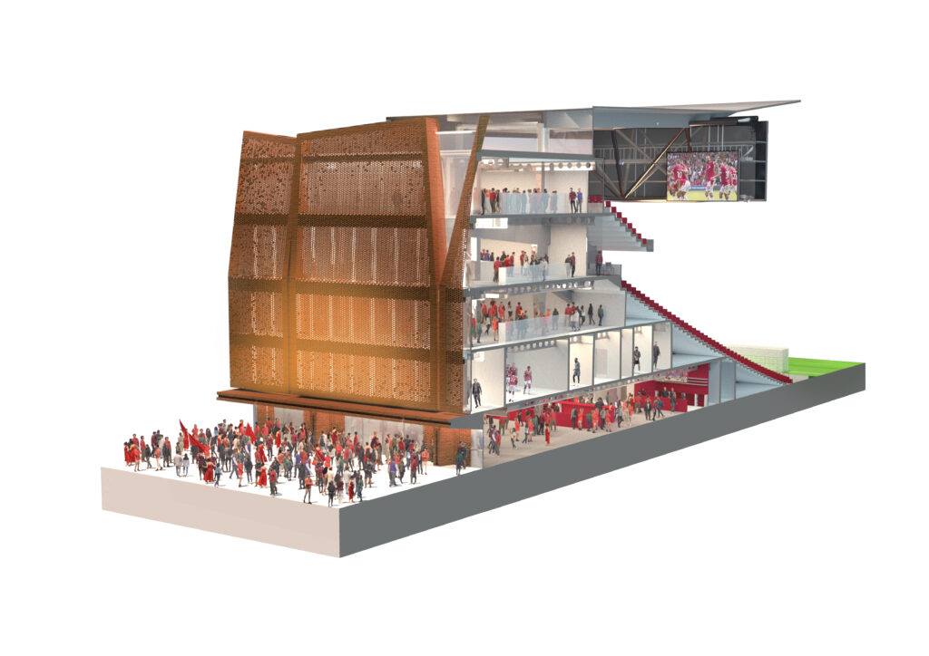 Wrexham AFC reveal design of new Kop Stand - Sports Venue Business (SVB)