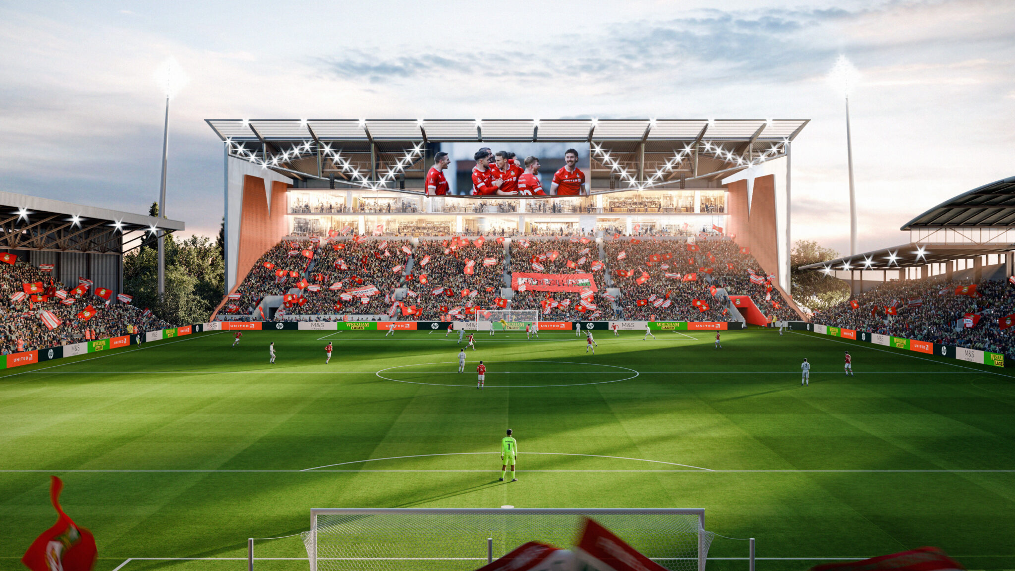 Wrexham AFC reveal design of new Kop Stand - Sports Venue Business (SVB)